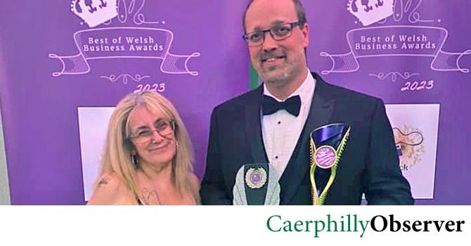 Hancox's Pies in Bargoed wins at Best of Welsh Business Awards