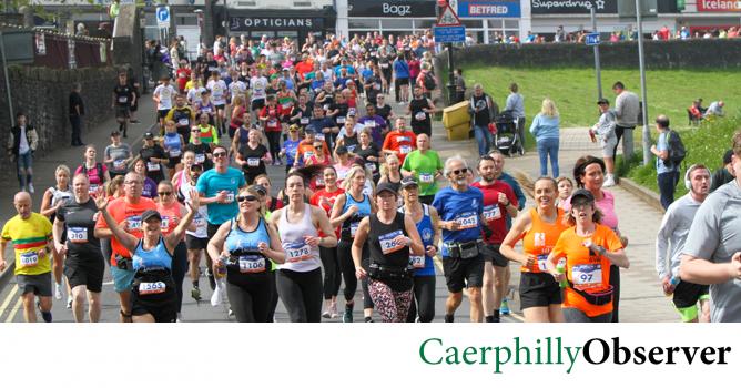 In pictures: Caerphilly 10k race returns for 2023