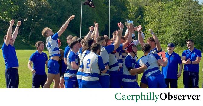 Unbeaten Machen rugby youth side win league and cup double