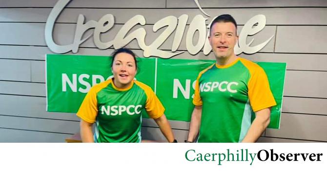 Caerphilly: Creazione gym duo to run London Marathon for NSPCC