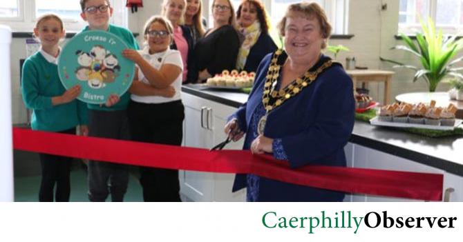 Trethomas: Ty'n y Wern School pupils reopen community bistro