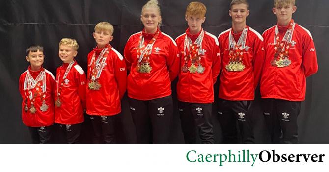 Caerphilly: WCKA Karate team's success at WKU championships