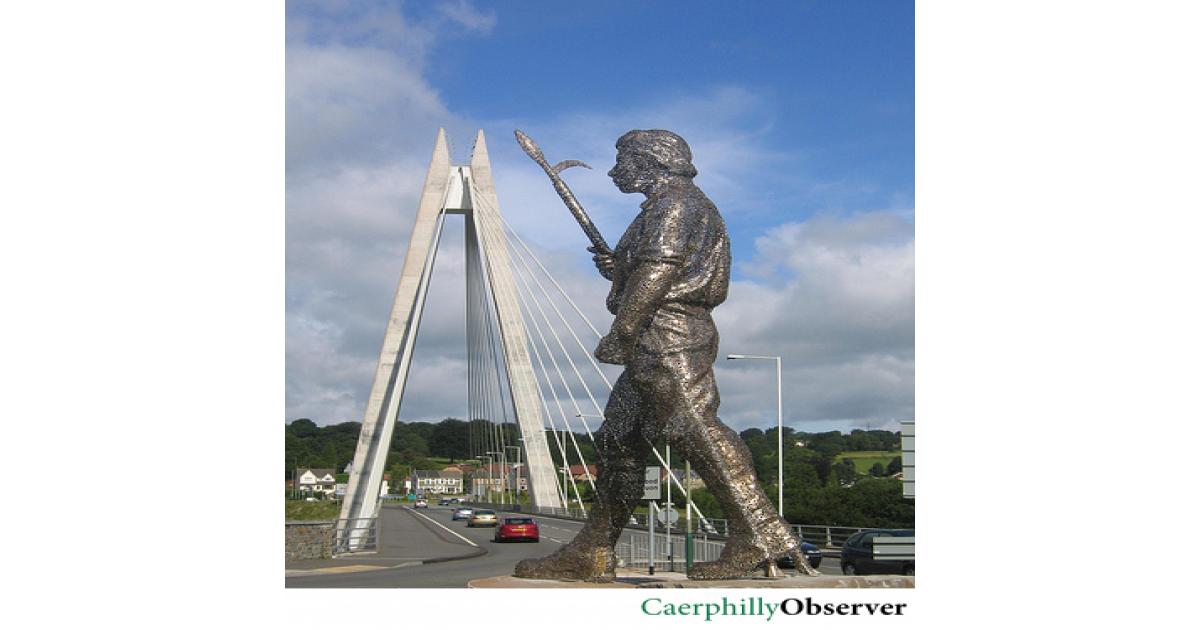 Blackwood's Chartist Bridge reopens after closure