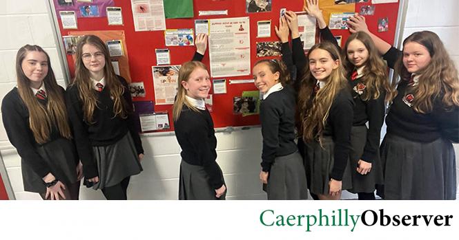 Ysgol Gyfun Cwm Rhymni: Students start period dignity campaign