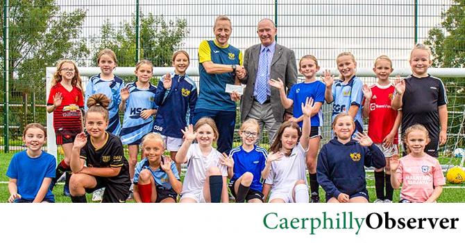 Treowen Stars Football Club sets up four new girls' teams