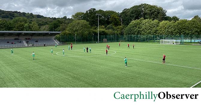 Caerphilly Athletic cruise past Machen to reach Welsh Cup third round