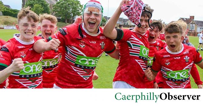 Aber Valley Wolves players in Wales under 16s rugby league squad