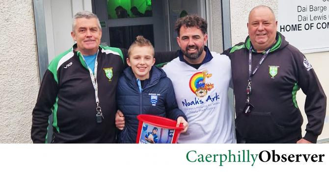 Bargoed RFC raises money on sponsored 'warrior walk'