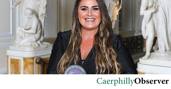 Wales Care Awards: Sarah Russell, from Caerphilly, wins award