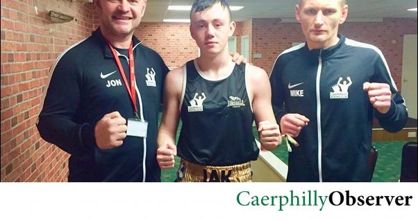 Caerphilly Boxing Club’s delight with first victory