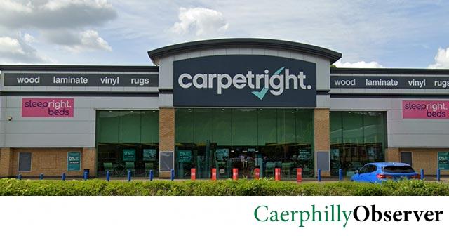 Caerphilly's Carpetright store to close